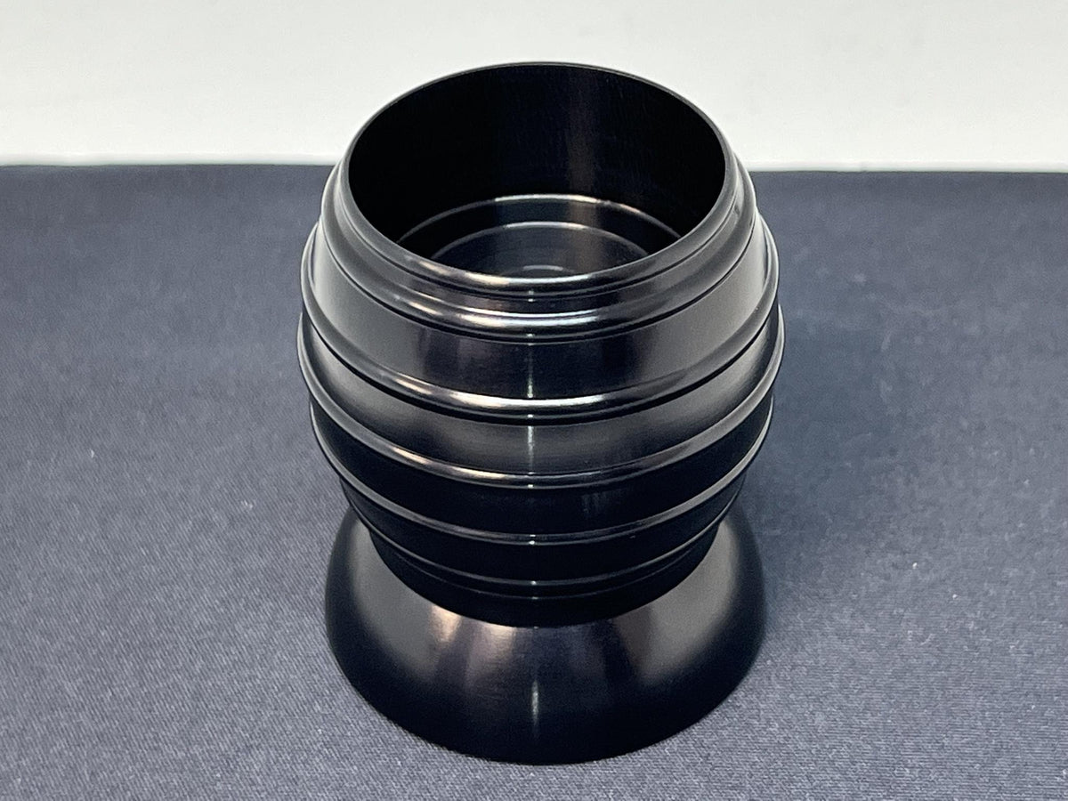 WRB2 - Aluminum Anodized (Black - 24mm) – Wolfman Razors