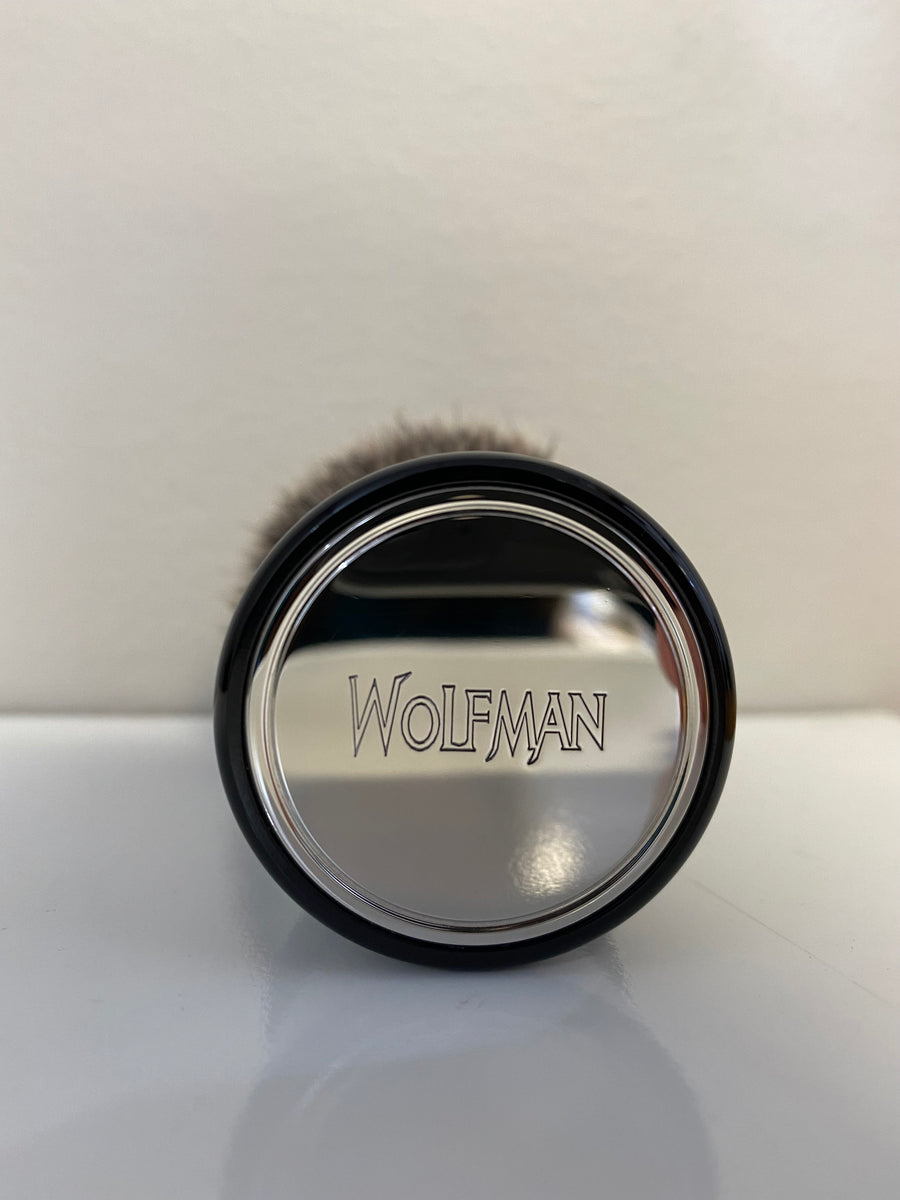 WRB1 - Aluminum Anodized (Black- 24mm) – Wolfman Razors