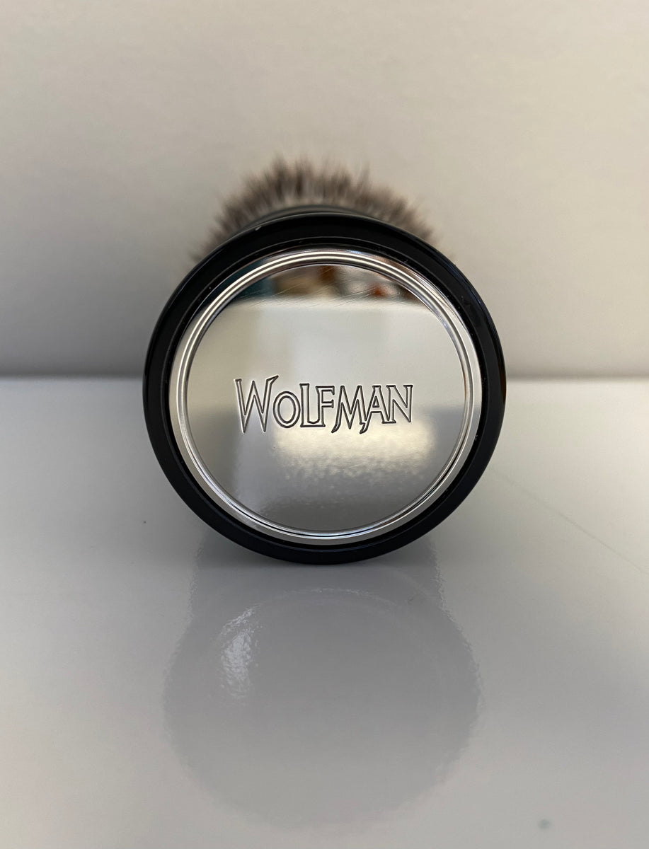 WRB2 - Aluminum Anodized (Black- 24mm) – Wolfman Razors