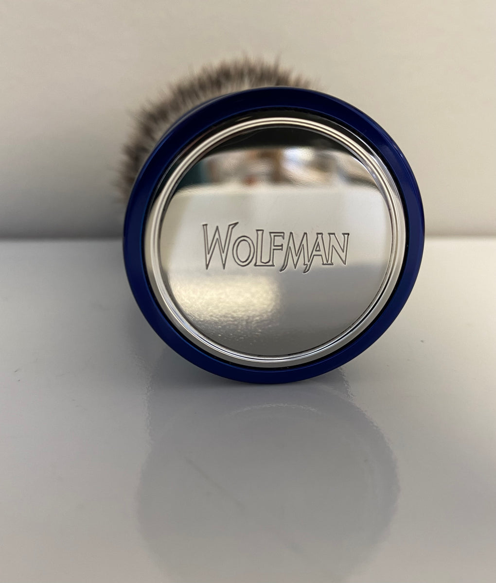 WRB2 - Aluminum Anodized (Blue- 24mm) – Wolfman Razors